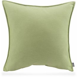 HOCK H.O.C.K. Dekokissen &raquo;Caribe Outdoor&laquo; wasserabweisend, Kissenh&uuml;lle mit F&uuml;llung, 1 St&uuml;ck pistazie + bedruckt Obermaterial: 100% Polyacryl. F&uuml;llung:...