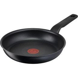 Tefal Bratpfanne »Titanium Force« Aluminium extra haltbare Antihaft-Beschichtung, Thermo Signal, Schüttrand Schwarz