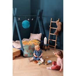 Biederlack Babydecke »Babydecke Expedition« Babydecke Expedition mit untersciedliche Tieren zum Entdecken bunt Obermaterial: 58% Baumwolle, 35%...