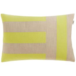 Esprit Dekokissen »Greta« mit Naturfaseranteilt yellow + gestreift 70% Polyester, 30% Leinen B/L: 58 cm x 38 cm