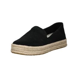 Toms Shoes TOMS Espadrille »Slipper Leder« Schwarz 38 38 Verschluss: Schlupfschuh