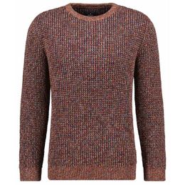 Ragman Rundhalspullover Terra mouliniert-159 48 48 Tweed Strickpullover