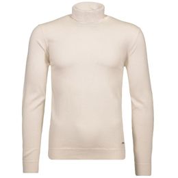 Ragman Rundhalspullover Hellbeige-002 58 58 Rollkragen-Pullover