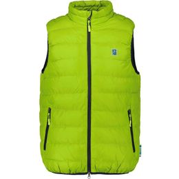 Ragman Steppjacke Neon grün-302 XL5254 XL5254 Steppweste mit Stehkragen