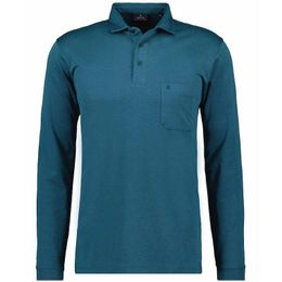 Ragman Poloshirt Dunkelgrün-357 XXL XXL Kent-Kragen