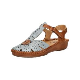 Pikolinos Riemchensandale »Sandalen Leder« Denim 37 37 Verschluss: Klettverschluss