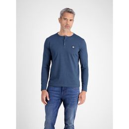 Lerros Sweatshirt »Serafino-Langarmshirt für Herren« CLASSIC NAVY S S MODERN FIT (schmale Passform)