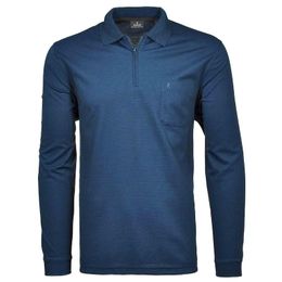 Ragman Poloshirt Dunkelblau-793 S S Baumwollmischung