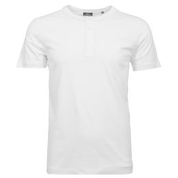 Ragman Poloshirt Weiss S S Poloshirt mit Knöpfe