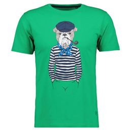 Ragman T-Shirt Electric Green-394 5XL 5XL Rundhals