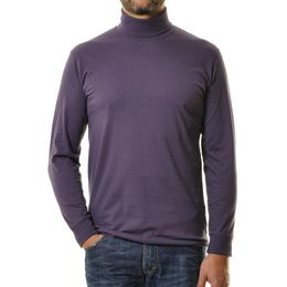 Ragman Rollkragenshirt Pflaume S S Rollkragen