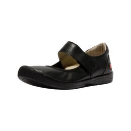 Softinos Damen Softinos Riemchenballerina &raquo;Softinos Ballerinas Leder&laquo; schwarz 37