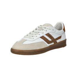 Lloyd Sneaker »Sneaker Leder« Weiß/Braun 47 47 Verschluss: Schnürung