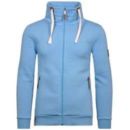 Ragman Sweatjacke Hellblau-754 XXL5456 XXL5456 Hoher Kragen