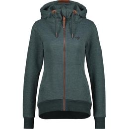alife and kickin ALIFE & KICKIN Kapuzensweatjacke »Damen YasminAK A« dark forest melange M M Hol Dir den perfekten Frühlingslook mit der Damensweatjacke YasminAK A...