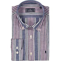 Ragman Henleyshirt Marineblau 3XL 3XL Button-down-Kragen