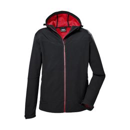 Killtec Softshelljacke &raquo;MN SFTSHLL JCKT&laquo; Wind- und wasserabweisende Softshelljacke mit verstellbaren Details schwarz L L Softshelljacke mit...