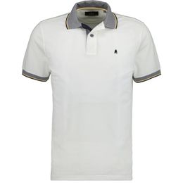 Ragman Poloshirt Weiss XXL XXL 2-Knopfleiste