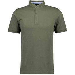 Ragman Poloshirt Oliv XXL XXL Stehkragen