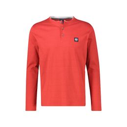 Lerros Herren Lerros Sweatshirt &raquo;Lerros Serafino-Langarmshirt f&uuml;r Herren&laquo; 3XL