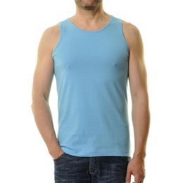 Ragman Muscleshirt Petrol M M Tank Top
