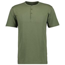 Ragman Herren Ragman Henleyshirt gr&uuml;n 3XL