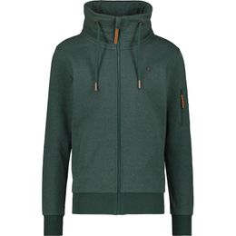 ALIFE & KICKIN Sweatjacke &raquo;Herren EliasAK A&laquo; dark forest melange S S Sportlich bequeme Herrensweatjacke EliasAK A von alife and kickin mit...