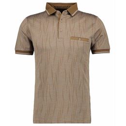 Ragman Herren Ragman Poloshirt braun XXL