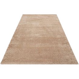 Esprit Teppich &raquo;California ESP-22937&laquo; rechteckig 18 mm H&ouml;he sehr weicher dichter Flor, Wohnzimmer, Schlafzimmer, Esszimmer, uni beige Obermaterial:...