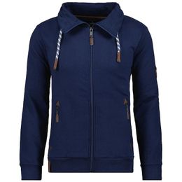 Ragman Sweatjacke Dunkelblau-711 L5052 L5052 Modischer Kragen