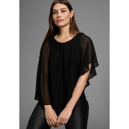Laura Scott Chiffonbluse für festliche Anlässe schwarz 38 38 Elegantes Blusentop von Laura Scott