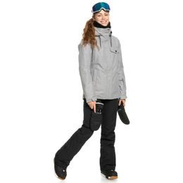 Roxy Snowboardjacke »Billie« Heather Grey XS XS Stoff: Polyester-Twill