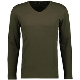 Ragman Herren Ragman Langarmshirt gr&uuml;n M