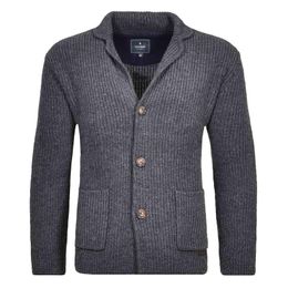 Ragman Strickfleecejacke Mittelgrau L5052 L5052 Blazer Strickjacke