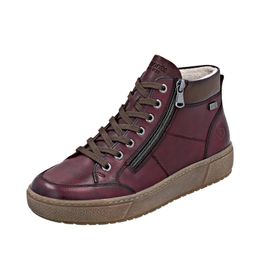 Remonte Plateausneaker Winterstiefelette, Casual Boots mit wasserabweisender TEX-Membran weinrot-braun used 41 41 Knöchelhoher Plateausneaker mit...