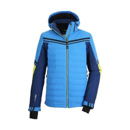Killtec Skijacke »KSW 73 MN SKI JCKT« Skijacke: Hybridoptik, atmungsaktiv, 10.000 mm Wassersäule, Schneefang himmelblau S S Skijacke mit...
