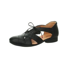Think! Schn&uuml;rschuh &raquo;Halbschuhe Nappaleder&laquo; Schwarz/Schwarz 40 40 Verschluss: Schn&uuml;rung