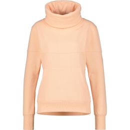 ALIFE & KICKIN Sweatshirt »Damen SunsetAK A« apricot melange XL XL Trendiges Casual- Evergreen! Sweatpullover SunsetAK A von alife and kickin