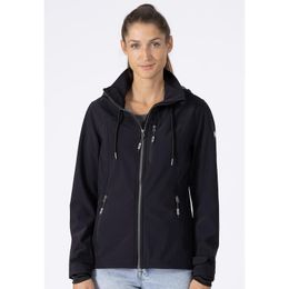 DEPROC Active Softshelljacke &raquo;DECORAH PEAK V WOMEN&laquo; mit abnehmbarer Kapuze schwarz 34 (XS) 34 (XS) Leichte Softshelljacke mit abnehmbarer Kapuze