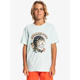 Quiksilver T-Shirt »Skull Trooper« Blue Glass 14(155-164cm) 14(155-164cm) Ärmel: kurzärmlig
