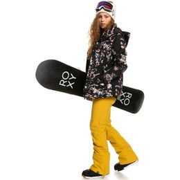 Roxy Snowboardjacke »Jetty« Black Tropical Cyanotype XL XL Stoff: Polyester-Leinwandgewebe