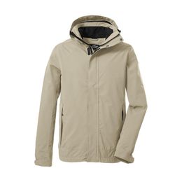 Killtec Outdoorjacke »KOS 87 MN JCKT_XENIOS« 100% wasser- und winddicht, abzippbare Kapuze, verstellbare Bündchen hellbeige XL XL Funktionsjacke...