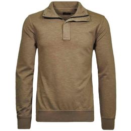 Ragman Sweatshirt Kastanie-089 XL (52/54) XL (52/54) Stehkragen