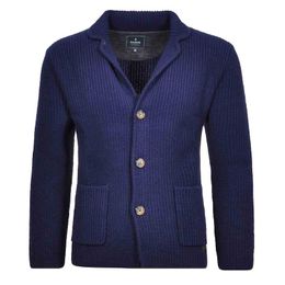 Ragman Strickfleecejacke Marineblau XXL5456 XXL5456 Blazer Strickjacke