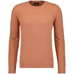 Ragman Herren Ragman Rundhalspullover orange 58