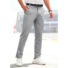 John Devin Stretch-Hose »regular-fit« bequeme Hose aus elastischer Qualität grau meliert 38 - Länge 32 Länge 32 38 John Devin Jersey-Stoffhose