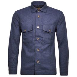 Ragman Oversize-Shirt Marineblau M M Overshirt