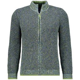 Ragman Outdoorjacke Blau-Grün-731 L5052 L5052 Stehkragen