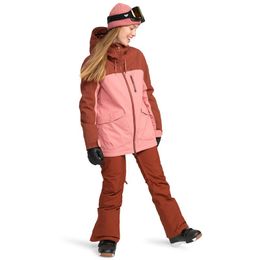 Roxy Snowboardjacke »Stated« Smoked Paprika M M Umweltfreundliches Material: Schaftgewebe...