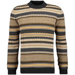 Ragman Rundhalspullover Anthrazit 48 48 Stehkragen-Pullover